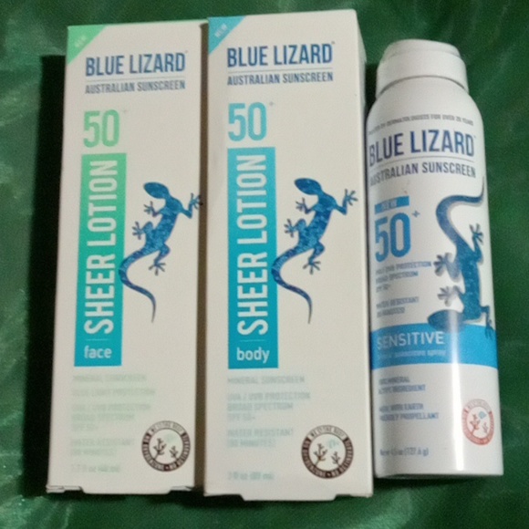 BLUE LIZARD | Skincare | Blue Lizard Mineral Sheer Lotion Body Face Spf ...